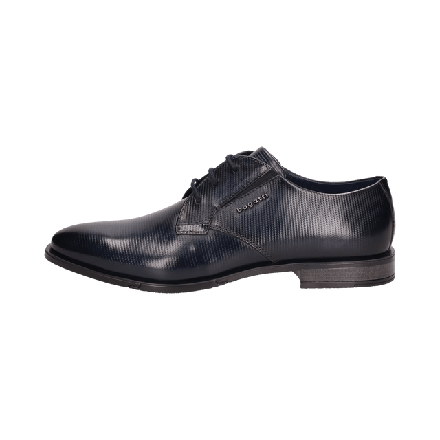 bugatti Leather Business Lace-ups | Dark Blue | Elegance Guaranteed ...