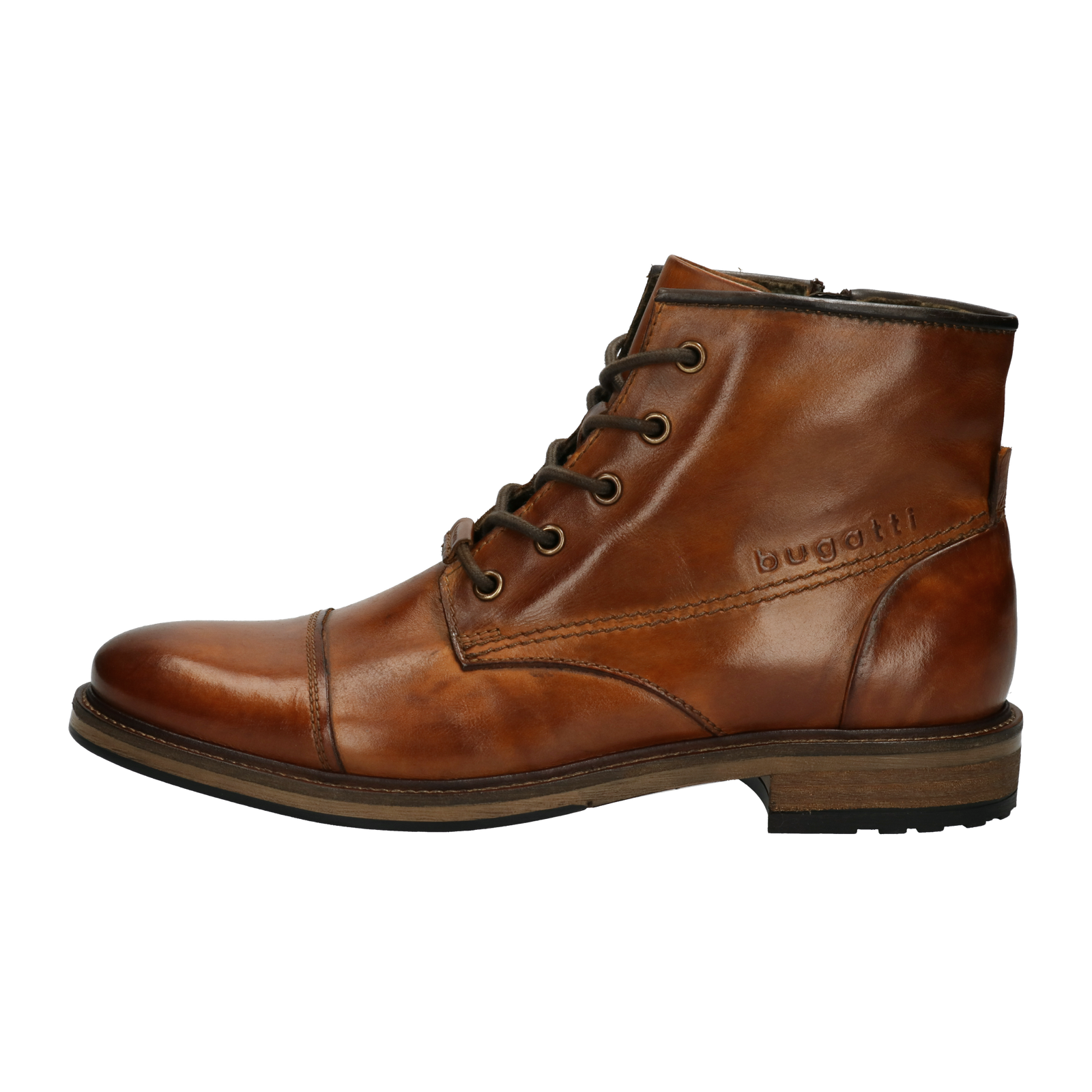 bugatti Boots Cognac | Perfect Grip & Comfort | Stylish Two-Tone Finish ...
